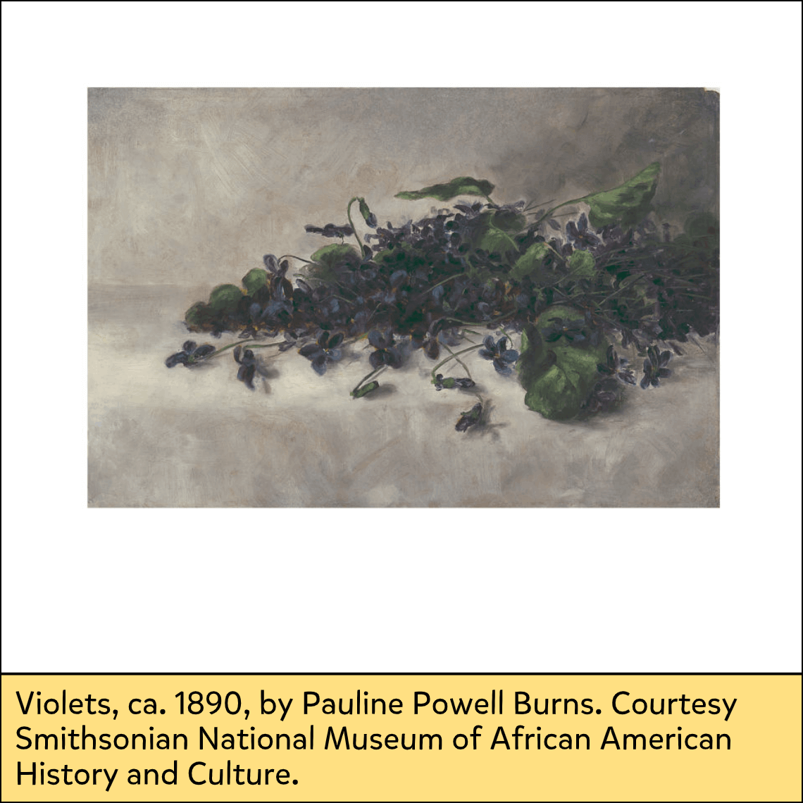 Critique Art: Violets