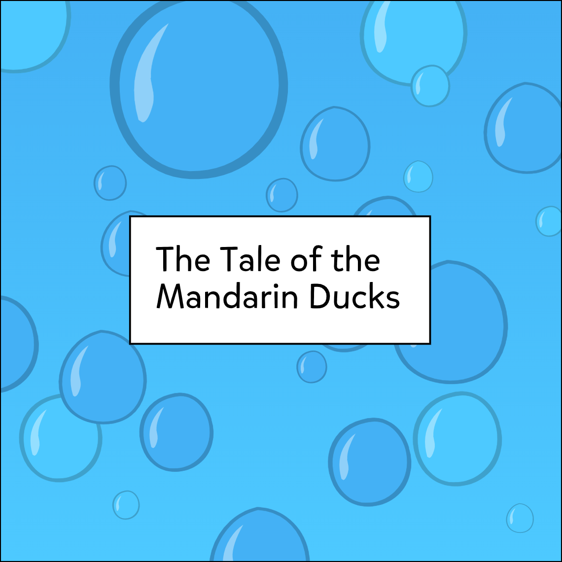 Retell The Tale of the Mandarin Ducks With Visual Prompts